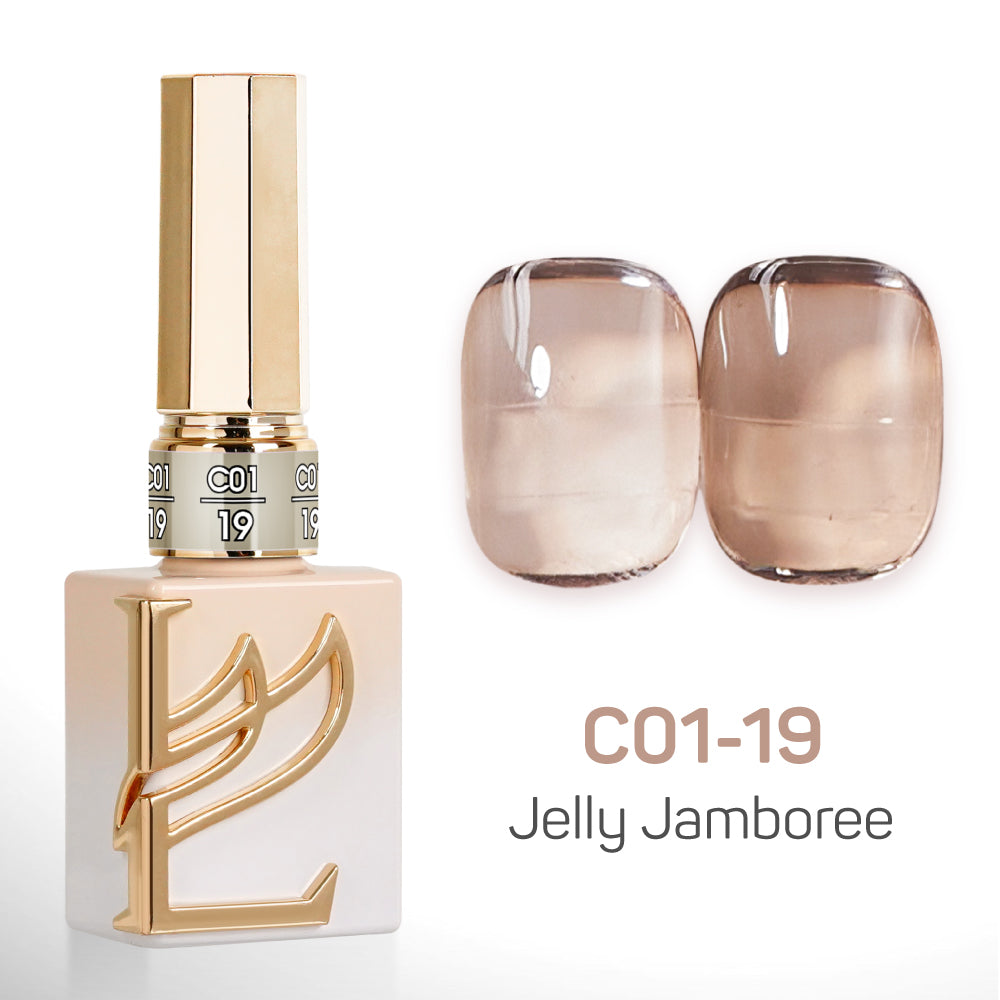 LAVIS C01 - 19 - Gel Polish 0.5 oz - Jelly Jamboree Collection